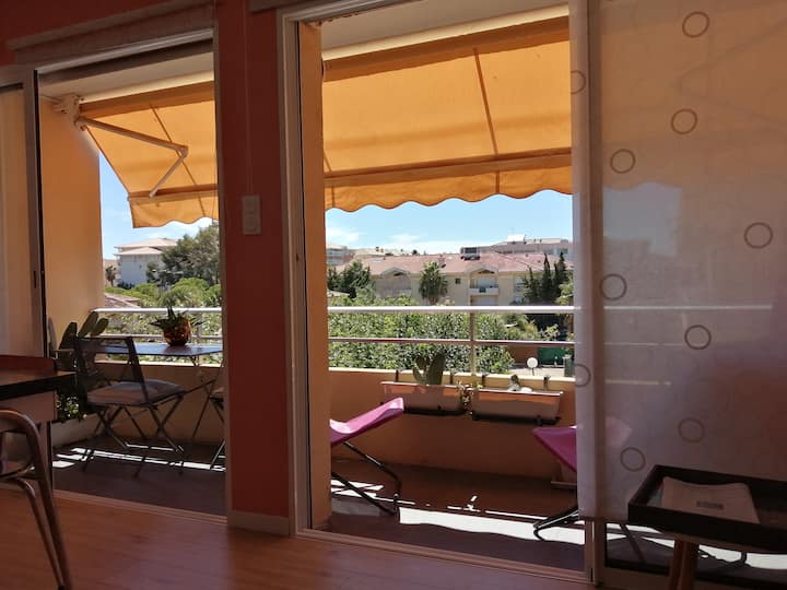 Logement Entier 1 Chambre - Plage à Pied - Fréjus Plage