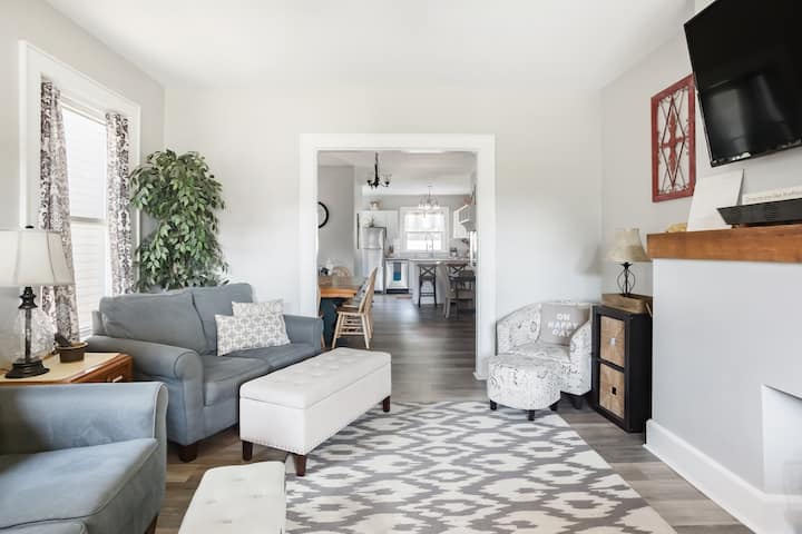 Rustic Townhouse By Mapfre, Osu, Short North & Downtown - Columbus, OH