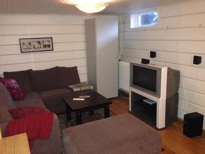 Big Basement Room With Guest Kitchen - Kiruna