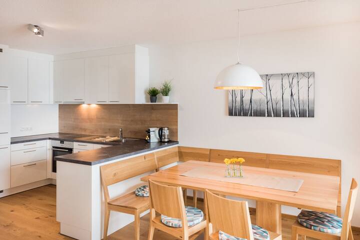 3-zi App Mit Infrarot, Süd Balkon, App 6 Im Haus 1 - Faschina
