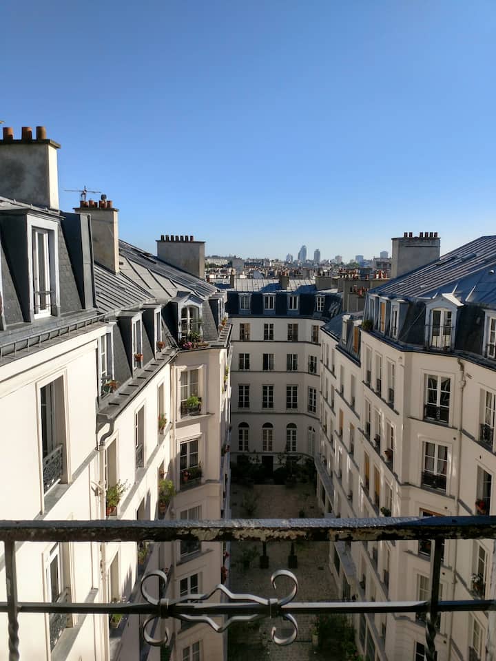 Studio 30 M2 Propre, Cosy, Très Lumineux - Paris 11e Arrondissement