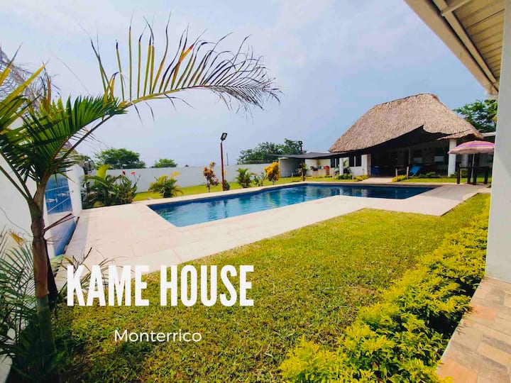 Kame House, Chalet Monterrico Playa Monterrico - Monterrico
