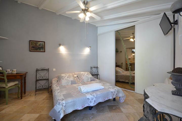 Chambre Verte, Chez Monique Bédoin - Mont Ventoux