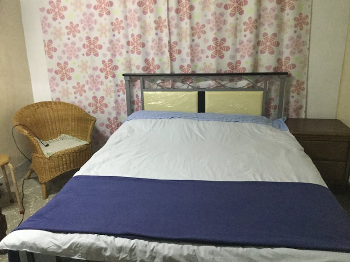 舒適便捷林蔭大道双人房—1 - Taipei