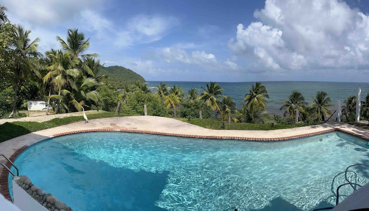 Beachfront Rustic Apt. #8 W Pool & Secluded Beach - Maunabo