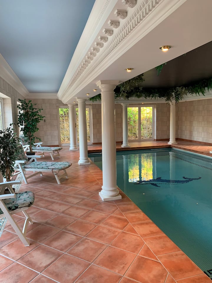 Country Estate Prt Heated Pool Close Beach Fishing - United Kingdom