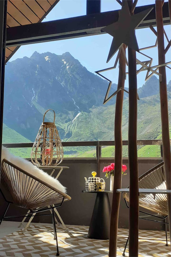 Appt Standing Terrasse Vue D'exception - La Mongie - La Mongie