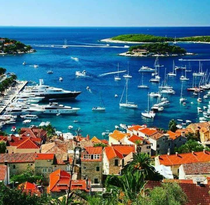 The Roof Of The Town - Hvar