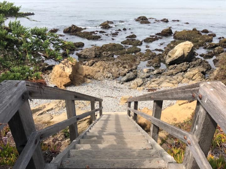 Ocean View! 1 Block To The Sea~ 2 Kings & 2 Queens - Cambria, CA