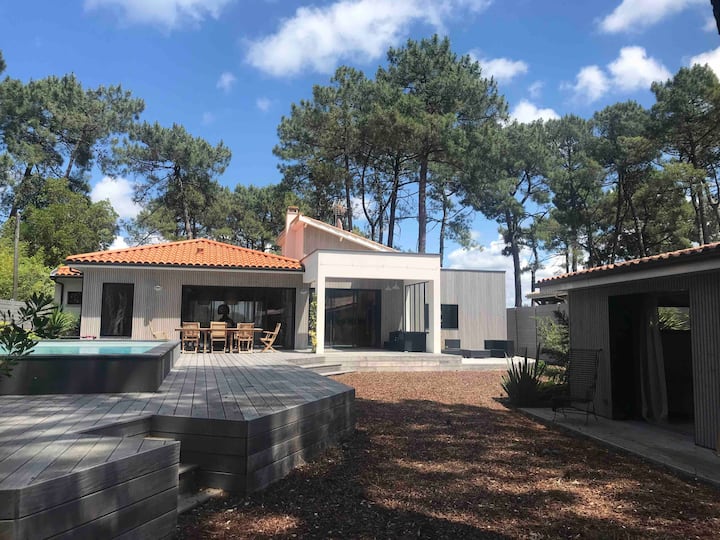 Villa Première Ligne En Bordure Du Lac De Lacanau - Lacanau