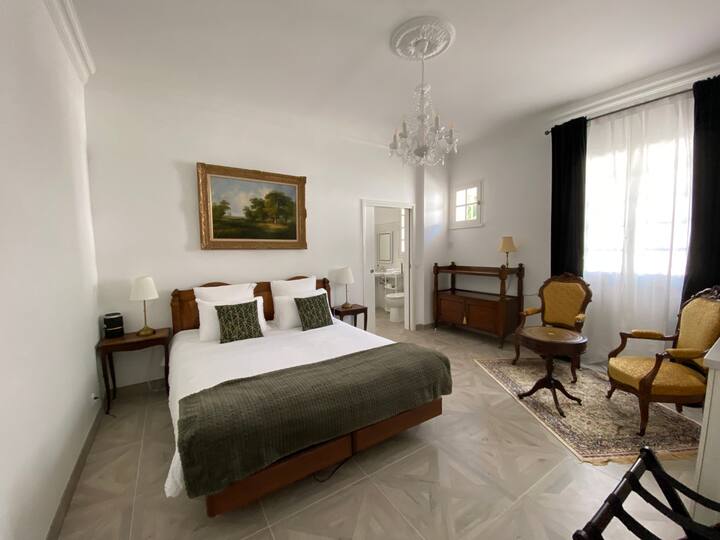 Chambre Au Rdc Au Manoir Du Domaine De Bize - Mirepoix