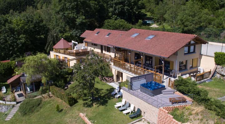 Gite Jonquille 15 Personnes Avec Piscine Privée - Département Haut-Rhin