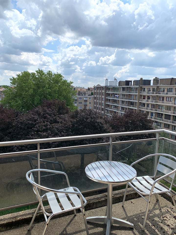 Appartement 1 Chambre Avec Terrasse 7ème éTage - Evere