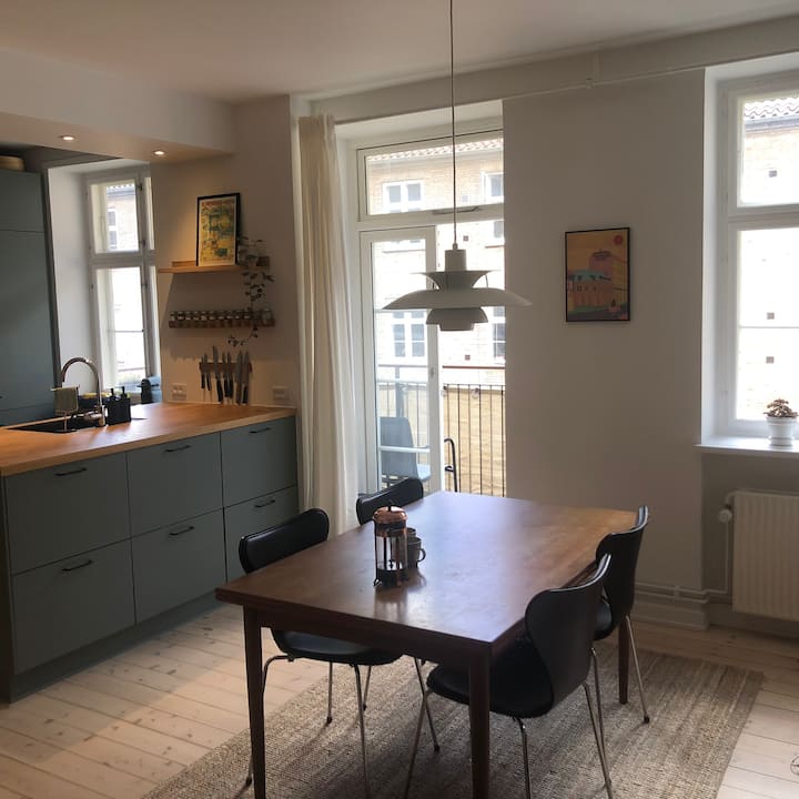 Big Family-friendly Appartment At Nørrebro - Copenhague