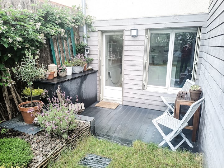 Studio éCo-chic, Terrasse & Parking – Versailles - Saint-Cyr-l'École