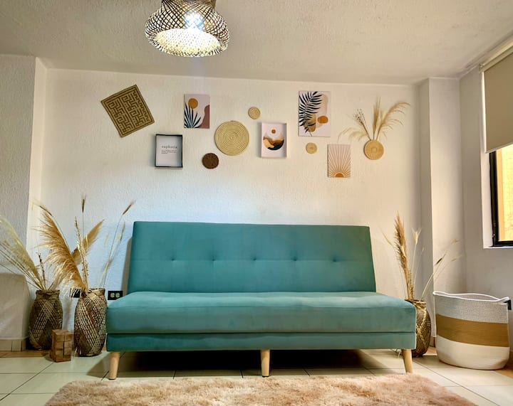 Boho Chic ! Hermoso Y Lujoso Departamento 2beds - Quito