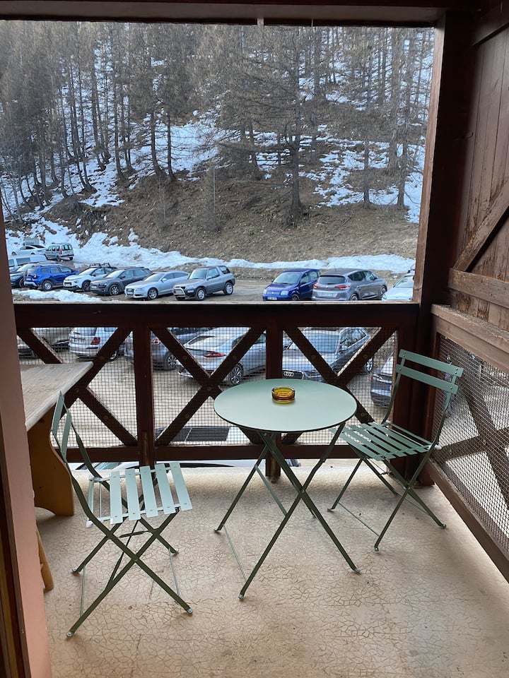 Beau Studio Au Pied Des Pistes Plein Sud - La Foux d'Allos