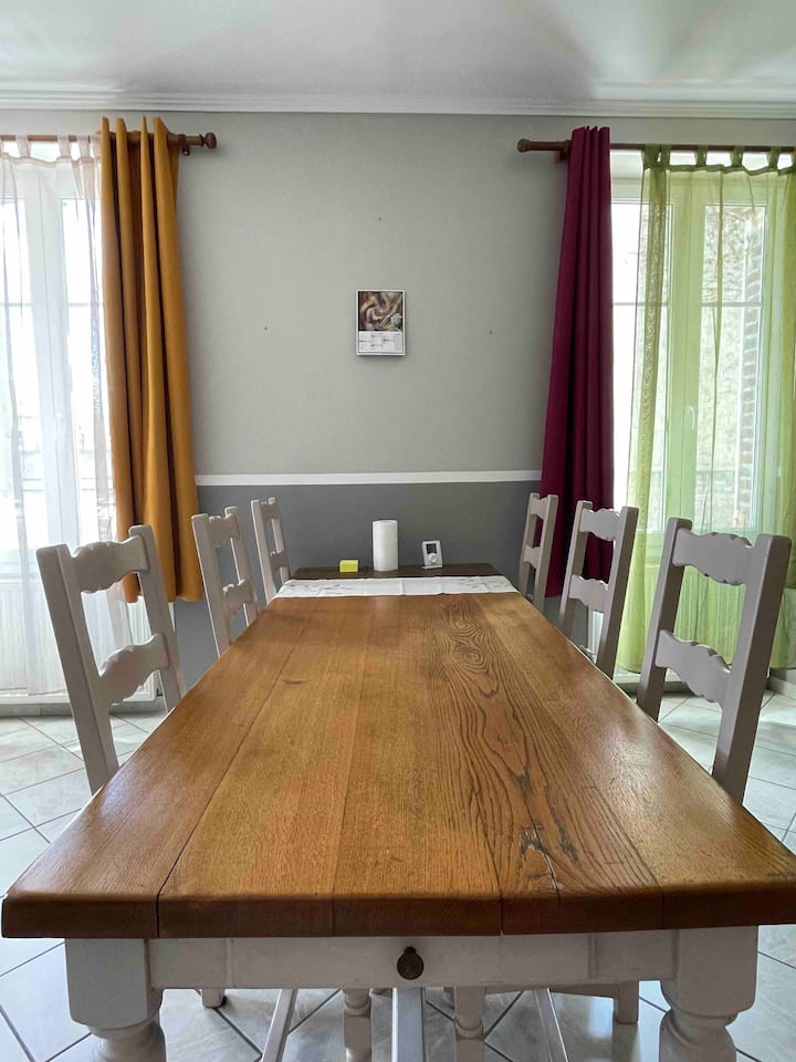 L'écureuil | Chambre Privée | Cour Intérieure - Troyes
