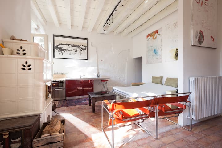 Charming 17th Century Villa's Flat - Montebelluna