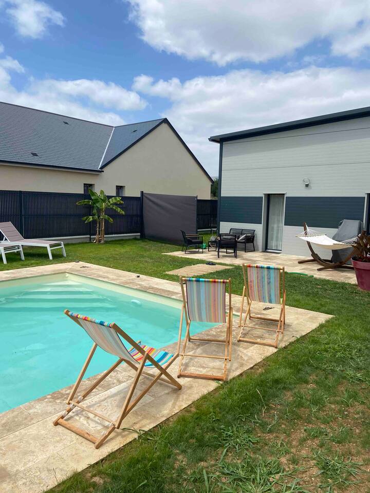 Nouvelle Maison En Acier Dans Nouveau Lotissement - Blois