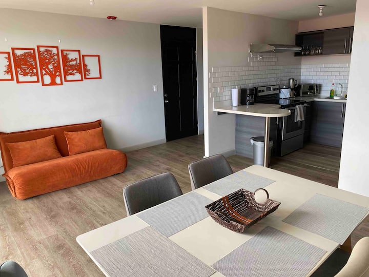 Moderno, Espacioso Aparta En Ciudad Hermoso - San José