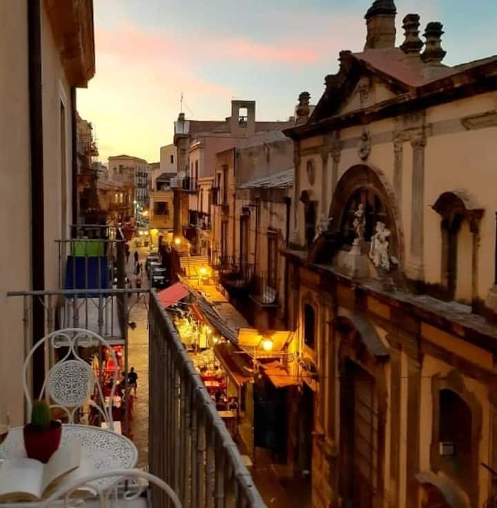 Dimora Sant'ippolito - Maison Avec Terrasse - Palermo