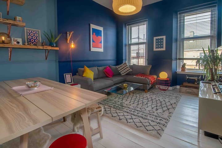 Quirky Spacious Flat Close To Town - Glasgow
