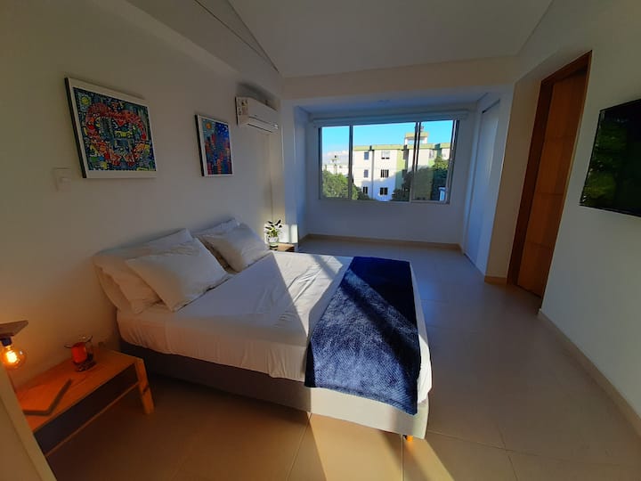 Moderno, Equipado Y Tranquilo Apt Con Terraza! 🌇 - Cali