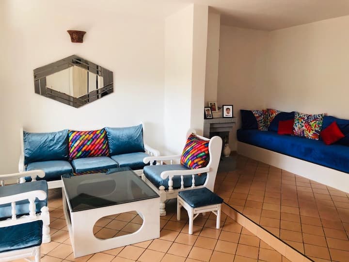 Jolie Maison De Plage Entièrement Meublée - Skhirat