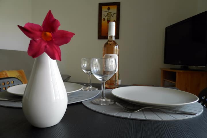 Bas Cimiez 2 Pièces Calme, Terrasse Et Parking - Nizza