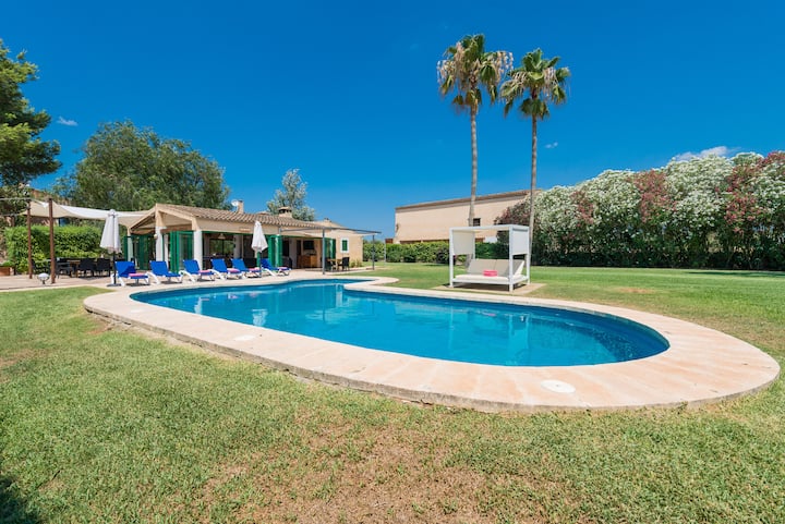 Villa Rural Can Rito Para 16 Personas A 15 Min De La Playa - Baleares