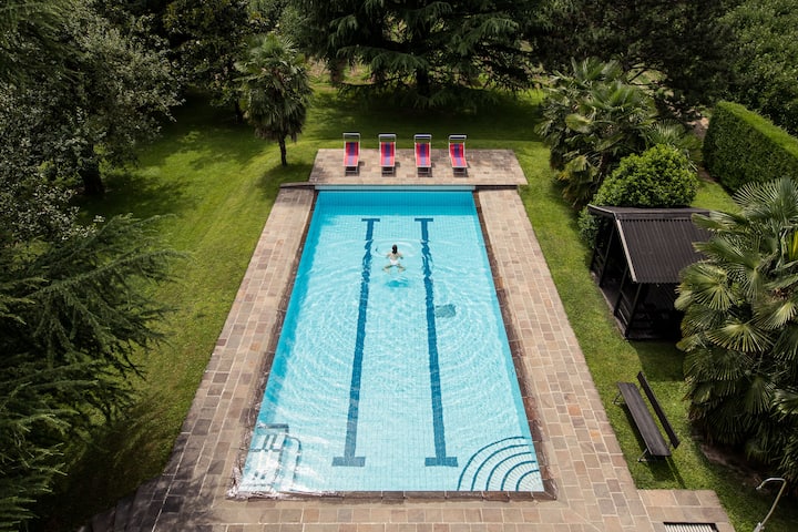 Ferienwohnung Mit Pool 43m² - Lana
