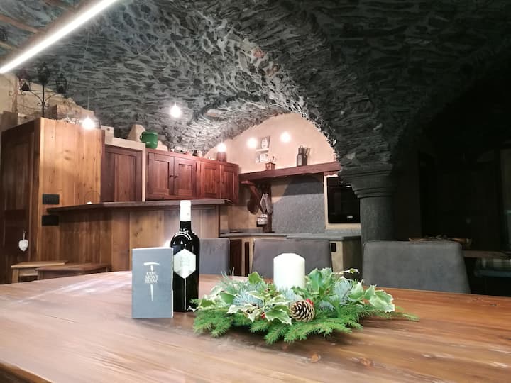 Carrateristico Alloggio Di Charme Con Giardino . - Courmayeur
