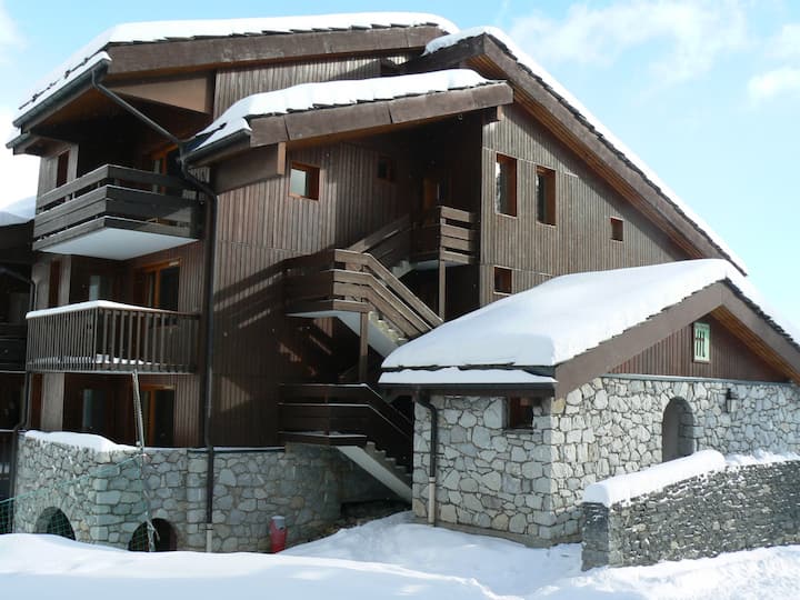 Valmorel T2 Sur Pistes Proche Esf Et Télébourg - Les Avanchers-Valmorel