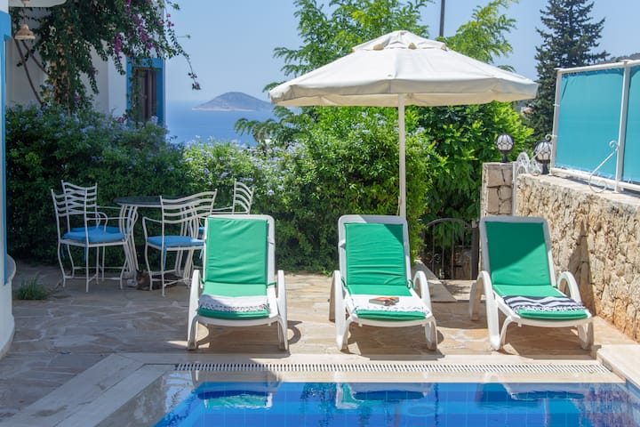 Manzara Central Spacious Seaview Apart In Kalkan - Kalkan