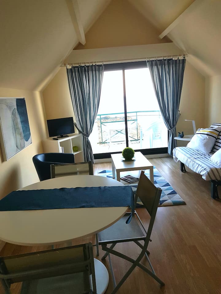 Studio Spacieux Face à L'océan Sur La Côte Sauvage - Le Croisic