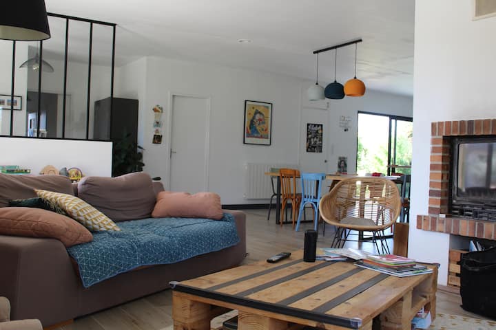 Maison Au Calme Avec Grande Piscine Hors-sol - Albi