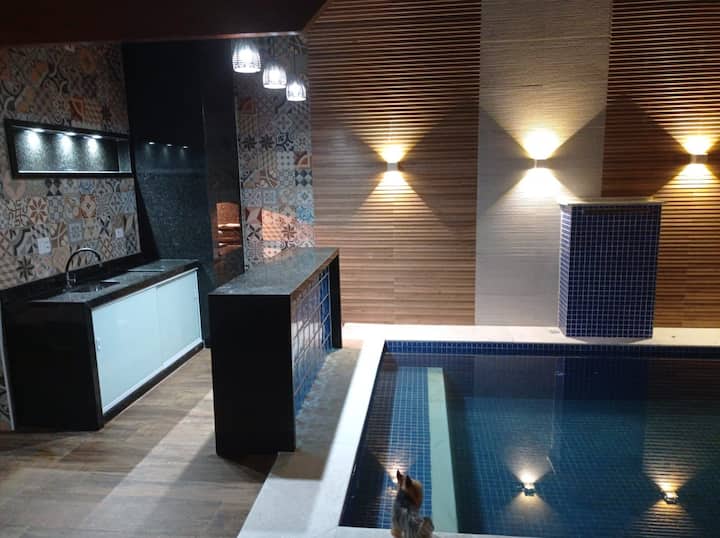 Belíssima - Finamente Decorada - Piscina Churrasq. - Peruíbe