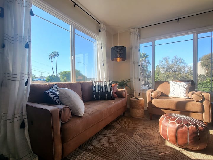 Chic, Yet Playful, Boho Bungalow Near Everything! - San Diego, CA