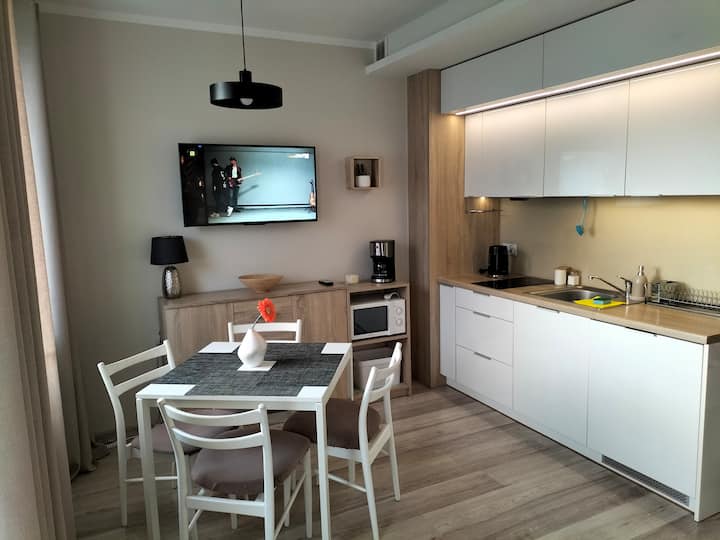 Komfortowy, Słoneczny Apartament - 2 Pokoje Balkon - Usedom