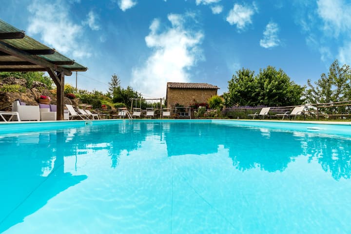Fonte Senesi Villa In Val D'orcia - Pienza