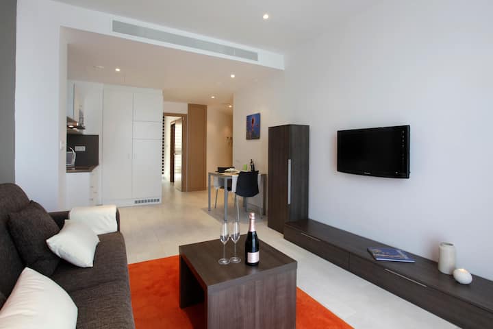 One-bedroom Superior Apartment With Sofa Bed - Barcelona
