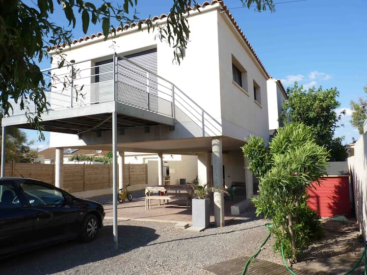 Villa Pilotis à 100 M De La Plage - Frontignan