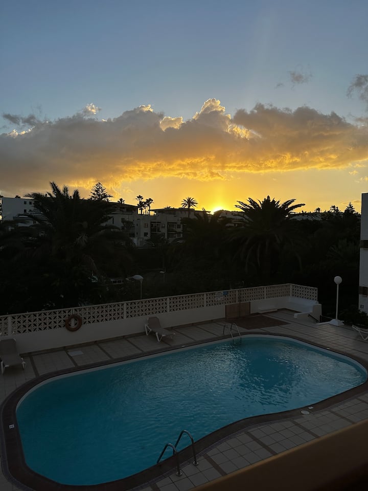 Apartamento Al Lado De La Playa Con Piscina. - Gran Canaria