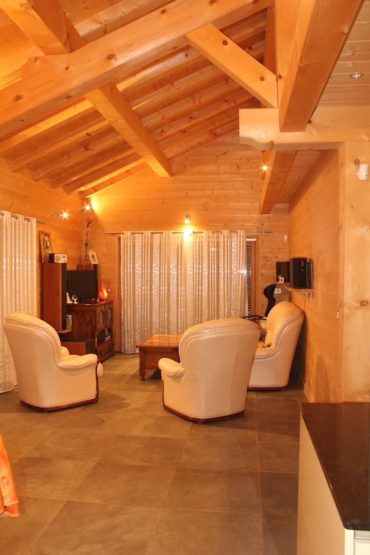Chambre 3 Dans Chalet Neuf Ecologique - Haute-Savoie