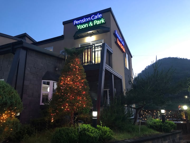 대명 비발디근처 카페가 있는 전원주택 2층 전체 객실-카페동 - 용문면