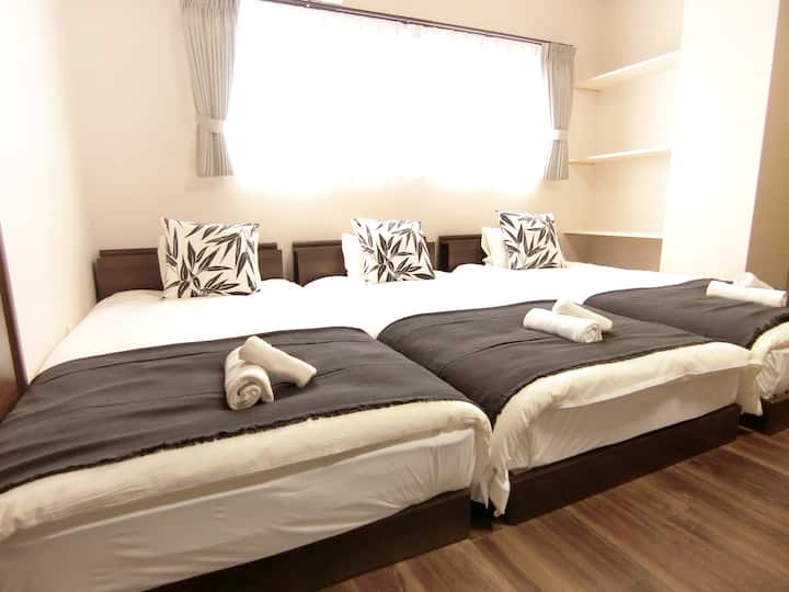 8ppl/1min To Shinimamiya St./easy Access->kix/9744 - Osaka