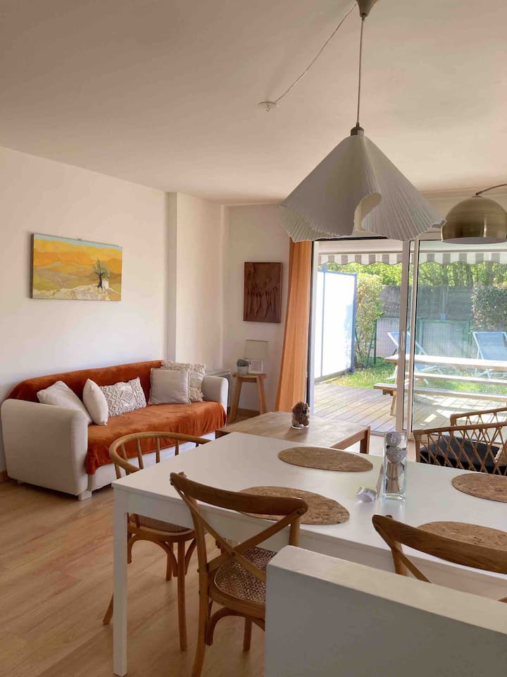 Le Glaz. 2 à 4 Vacanciers. Jardin. Plages à Pied - Carnac