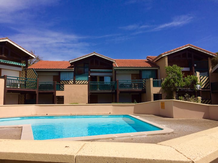 En Bord De Plage - Piscine - Terrasse - Parking - Capbreton