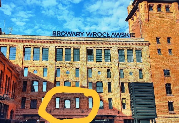 Great Loft Style Apartment In Historic Brewery - Wrocław